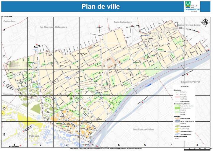 Mairie principale et mairie de quartiers à Courbevoie : horaires d ...